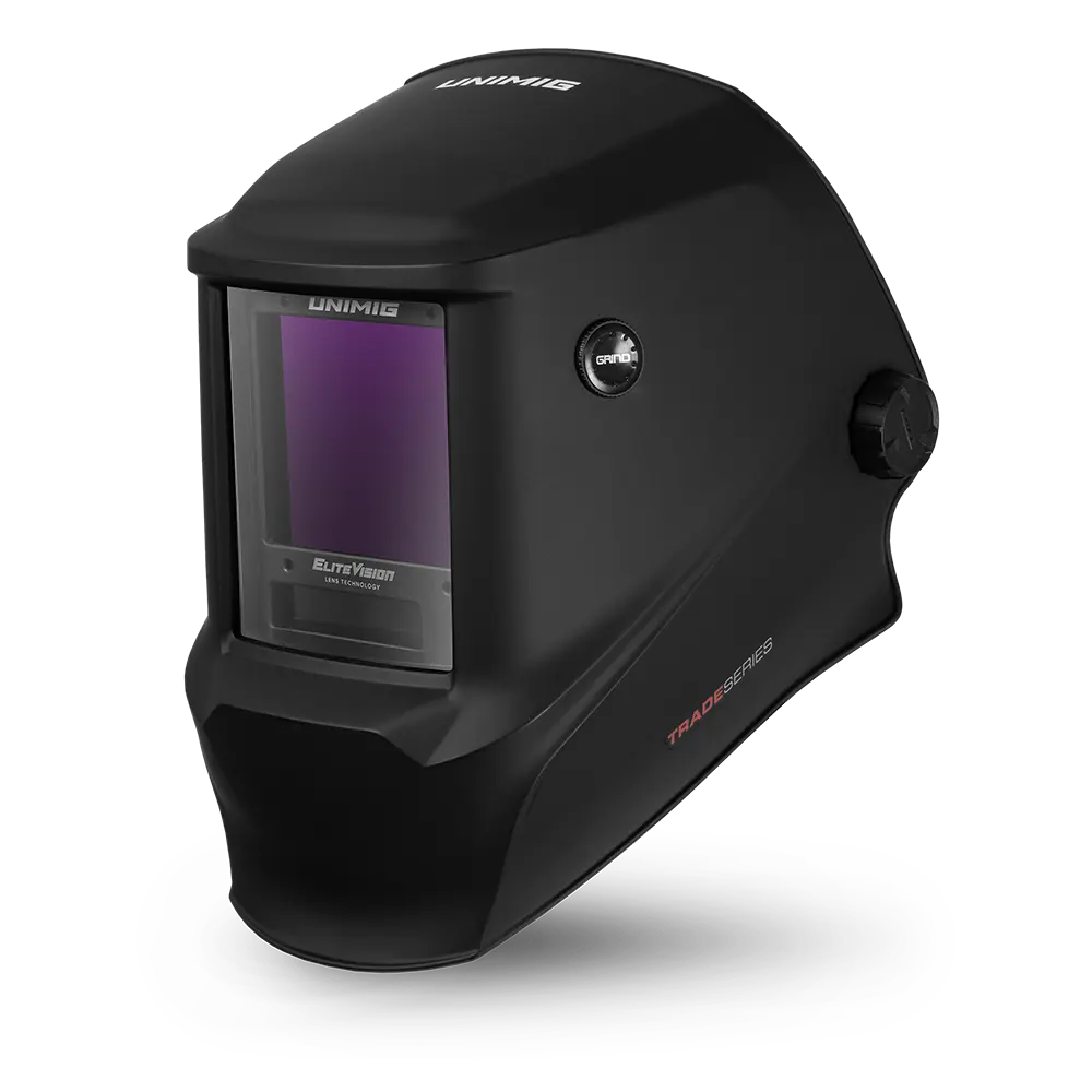 Trade Series Welding Helmet - Black | UNIMIG Welding Supplies & Accessories